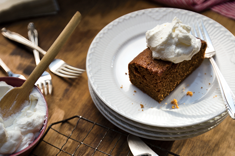 Gigi’s Gingerbread with Whipped Cream Recipe