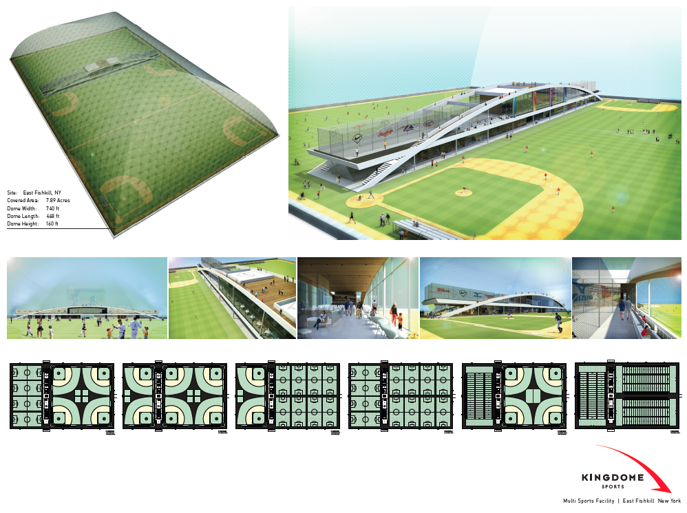 World’s Largest Multi-Sports Dome in Progress in East Fishkill