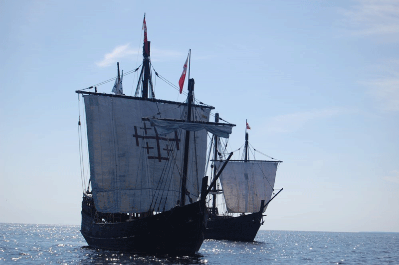 Columbus’ Ships Sail Up the Hudson, 525 Years Later