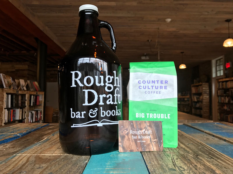 See What’s On Tap at Rough Draft Bar & Books