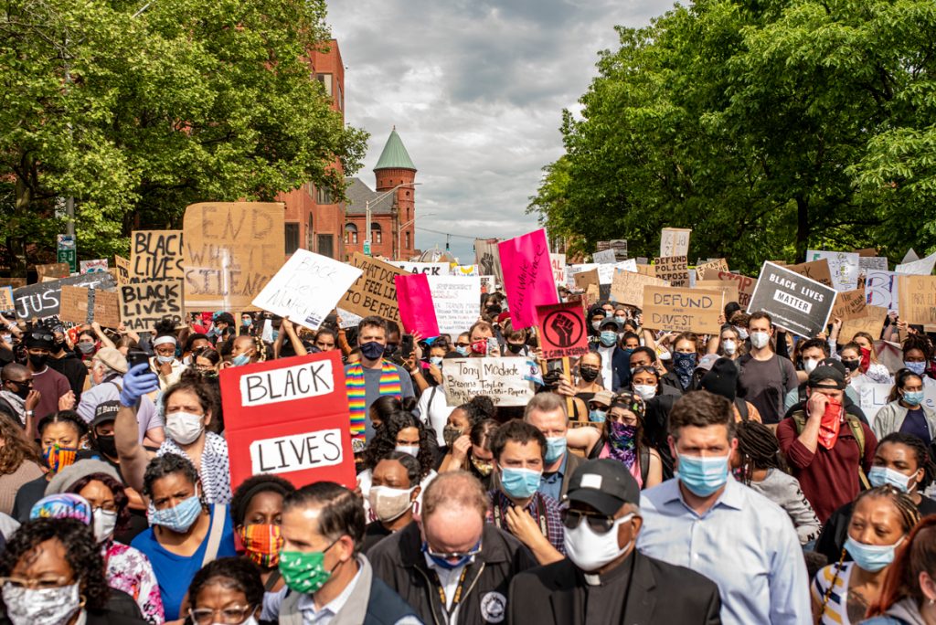 An Inside Look at Poughkeepsie's Peaceful Protest for Social Justice