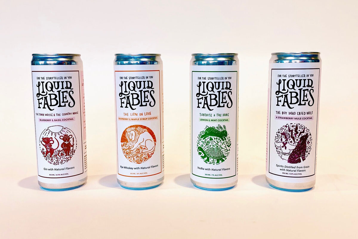 Liquid Fables Tells Stories Through Canned Cocktails in Beacon