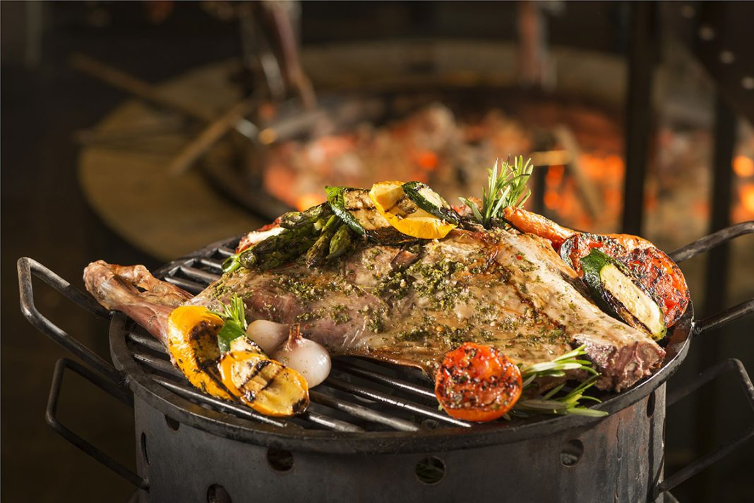 Try This Yogurt and Herb Slow-Roasted Leg of Goat Recipe